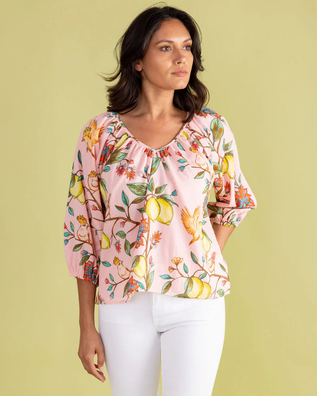 Beatrice Top - Lemon Branch – Monkee's of Gainesville